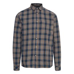 !Solid Button Up Shirt 'Court' male size M Beige / Blue / White