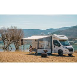 Fiamma Side W Pro 80L XXL Seitenwand f&uuml;r Markisen Wind- und Regenschutz f&uuml;r Markise F80S-F80L H&ouml;he 281-310 cm - Markisenvorzelte & W&auml;nde