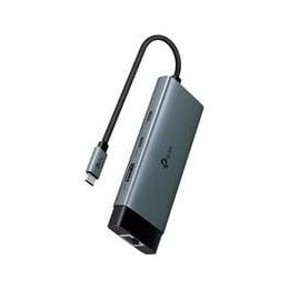 TP-LINK UH6120C USB Type-C 6 in 1 Hub, Dockingstation grau/schwarz