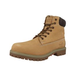 Dockers by Gerli Lace-Up Boots '53AX101' male size 45 Light brown / Black