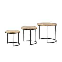 M&ouml;bel Kraft Beistelltisch 3er-Set holzfarben &raquo; M&ouml;bel Kraft