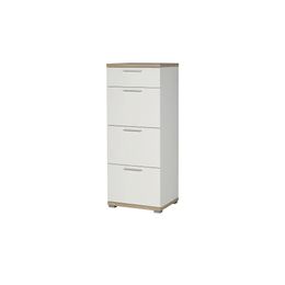 Primo Kommode Boult wei&szlig; Ma&szlig;e (cm): B: 48 H: 120 T: 40.0 &raquo; M&ouml;bel Kraft