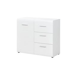 Primo Sideboard Akzent wei&szlig; Ma&szlig;e (cm): B: 96 H: 86 T: 40.0 &raquo; M&ouml;bel Kraft