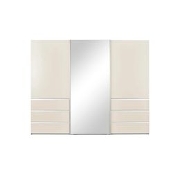 M&ouml;bel Kraft Schwebet&uuml;renschrank 3-t&uuml;rig creme Ma&szlig;e (cm): B: 250 H: 236 T: 67.0 &raquo; M&ouml;bel Kraft