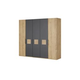 Primo Drehtürenschrank Almeria holzfarben Maße (cm): B: 250 H: 216 T: 58.0 » Möbel Kraft