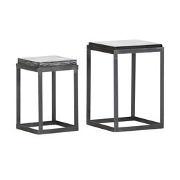 Möbel Kraft Beistelltisch 2er Set silber » Möbel Kraft