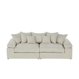 Smart Big Sofa Lionore beige Ma&szlig;e (cm): B: 242 H: 86 T: 121.0 &raquo; M&ouml;bel Kraft