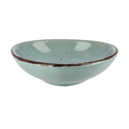 Peill & Putzler Peill+Putzler Dipsch&auml;lchen dreieckig 11 cm Siena t&uuml;rkis/petrol Steinzeug/Steingut &raquo; M&ouml;bel Kraft