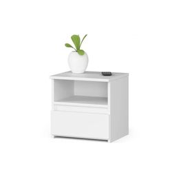 M&ouml;bel Kraft Nachttisch wei&szlig; Ma&szlig;e (cm): B: 40 H: 40 &raquo; M&ouml;bel Kraft