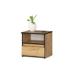 M&ouml;bel Kraft Nachttisch holzfarben Ma&szlig;e (cm): B: 40 H: 40 &raquo; M&ouml;bel Kraft