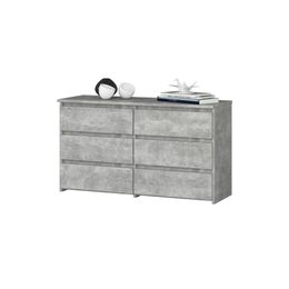 M&ouml;bel Kraft Kommode grau Ma&szlig;e (cm): B: 100 H: 57 &raquo; M&ouml;bel Kraft