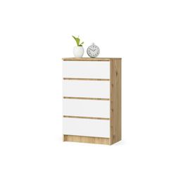 M&ouml;bel Kraft Kommode mit 4 Schubladen mehrfarbig Ma&szlig;e (cm): B: 60 H: 99 &raquo; M&ouml;bel Kraft