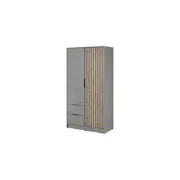 M&ouml;bel Kraft Dreht&uuml;renschrank grau Ma&szlig;e (cm): B: 105 H: 200 &raquo; M&ouml;bel Kraft