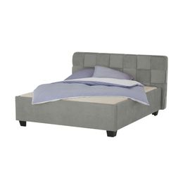 Kollektion Kraft Polsterbettgestell Veifa - grau - Materialmix - 226 cm - 103 cm - M&ouml;bel Kraft