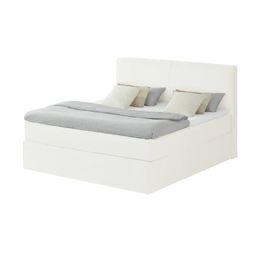 Boxi Boxspringbett Boxi - creme - Materialmix - 160 cm - 125 cm - M&ouml;bel Kraft