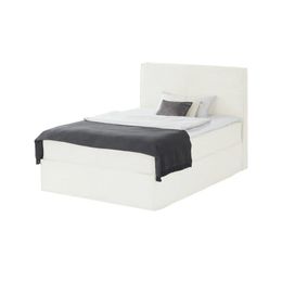 Boxi Boxspringbett Boxi - creme - Materialmix - 140 cm - 125 cm - M&ouml;bel Kraft