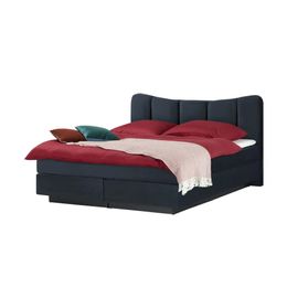 M&ouml;bel Kraft Boxspringbett Dalur - blau - Materialmix - 140 cm - 110 cm - M&ouml;bel Kraft