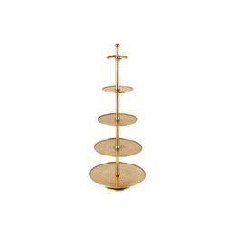 Invicta Interior Etagere Abstract 150cm gold, 5 Ebenen 150 cm, &Oslash; 60 cm skandinavische Deko Online Shop