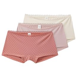 Gina Benotti 3 Damen Shorts mit Spitze