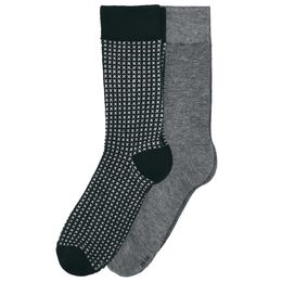 VanVaan 2 Paar Herren Socken mit Woll-Anteil