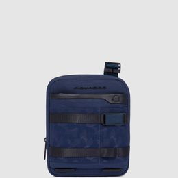 Piquadro FX Umh&auml;ngetasche mit iPad -Fach Blau