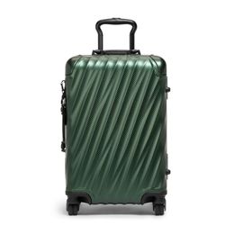 Tumi 19 Degree Aluminium International Handgep&auml;ckkoffer 56cm + GRATIS HOTELGUTSCHEIN Texture Forest Green