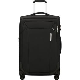 Samsonite Respark Trolley mit 4 Rollen erweiterbar 67cm + GRATIS HOTELGUTSCHEIN Ozone Black