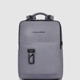 Piquadro Harper Laptop-Rucksack 15,6" mit iPad -Fach Grau