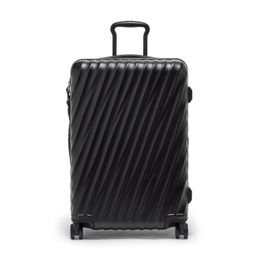 Tumi 19 Degree Erweiterbarer Aufgabekoffer f&uuml;r Kurzreisen 66cm, matte + GRATIS HOTELGUTSCHEIN Black Texture