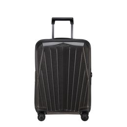 Samsonite Major-Lite Trolley mit 4 Rollen erweiterbar 55cm + GRATIS HOTELGUTSCHEIN Schwarz