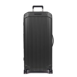 Piquadro PQ-Light Hartschalen Trolley in Trunk-Format mit vier Rolle matt black