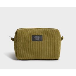 Wouf Corduroy Collection Toiletry Bag Olive