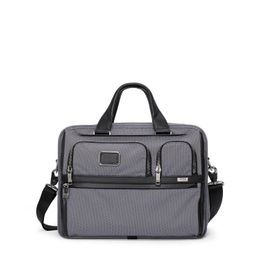 Tumi Alpha X Expandable Organizer Laptoptasche + GRATIS HOTELGUTSCHEIN Meteor Grey