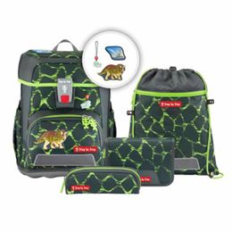 Step By Step CLOUD Schulranzen-Set, 5-teilig Dino Tres