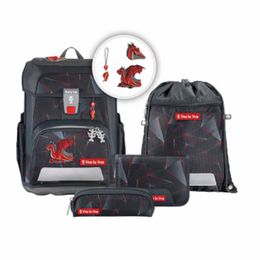 Step By Step CLOUD Schulranzen-Set, 5-teilig Dragon Drako