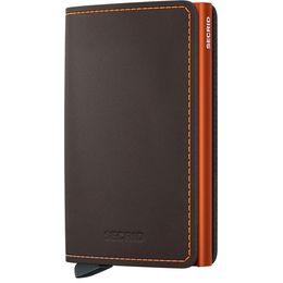 Secrid Slimwallet Matte SM-Truffel & Orange
