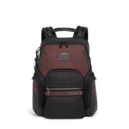 Tumi Alpha Bravo Navigation Rucksack Oxblood