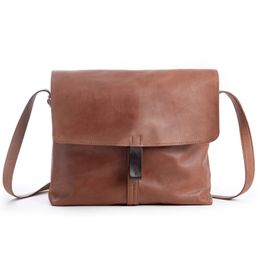 Harold'S Harold's Lift Notebook Messengerbag cognac