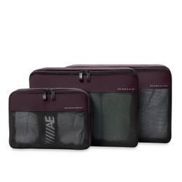 Briggs & Riley Briggs & Riley Travel Essentials Carry On Packing Cube 3-teilige Set Plum