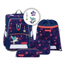 Step By Step SPACE SHINE Schulranzen-Set, 5-teilig "Pegasus Night Nuala"