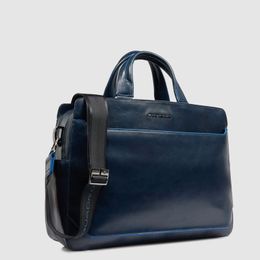 Piquadro Blue Square Leder-Laptoptasche 15,6"
