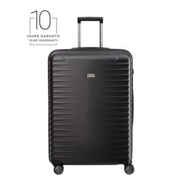 TITAN® TITAN LITRON 4-Rollen Trolley L 75 cm + Gratis Hotelgutschein Schwarz