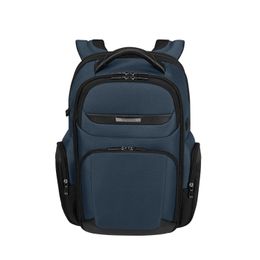 Samsonite Pro-DLX 6 Rucksack expandable 15.6" + GRATIS HOTELGUTSCHEIN Blau