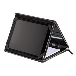 HAMA EST. 1923 Amsterdam Monday Lederorganizer A5 mit Tablet-H&uuml;lle 10.1" Black