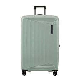 Samsonite Nuon Season Trolley mit 4 Rollen erweiterbar 81cm + GRATIS HOTELGUTSCHEIN Metallic Mineral Green