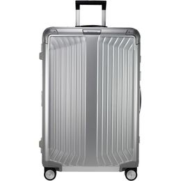 Samsonite Lite-Box Alu Trolley mit 4 Rollen 76cm + GRATIS HOTELGUTSCHEIN Aluminium