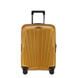 Samsonite Major-Lite Trolley mit 4 Rollen erweiterbar 55cm + GRATIS HOTELGUTSCHEIN Saffron Yellow
