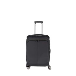 Travelite PRIIMA Trolley M 4-Rollen, erweiterbar Schwarz