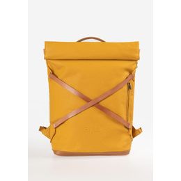 Aunts & Uncles aunts & uncles Japan Osaka Rolltop Rucksack mit 15" Notebookfach mustard
