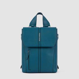 Piquadro Ray Damen Laptop-Rucksack mit iPad -Fach verde petrolio